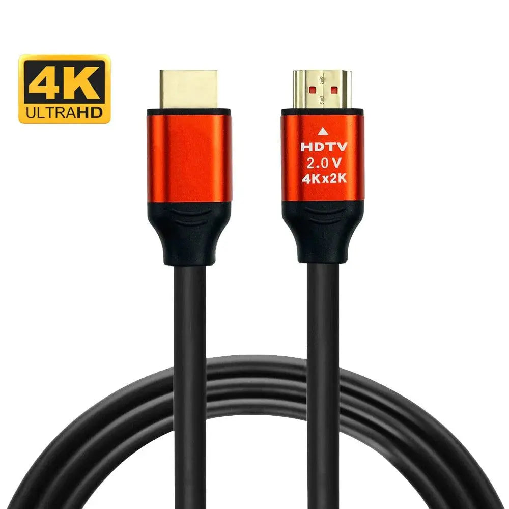 Câble HDMI 2.0 4K UHD 18Gbps HDR 3D - Connecteurs Plaqués Or